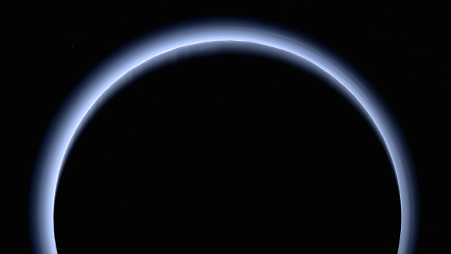 This blue-sky image of Pluto is absolutely stunning - Ars Technica