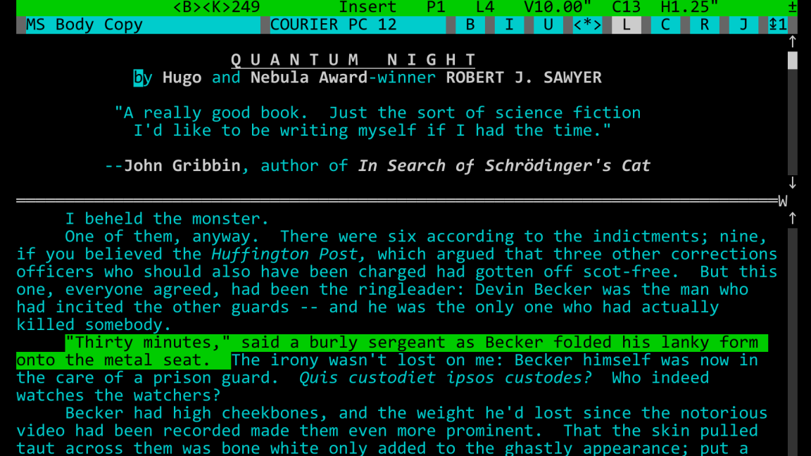WordStar: A writer’s word processor - Ars Technica