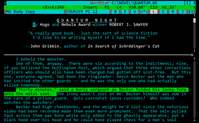 WordStar: A writer’s word processor - Ars Technica