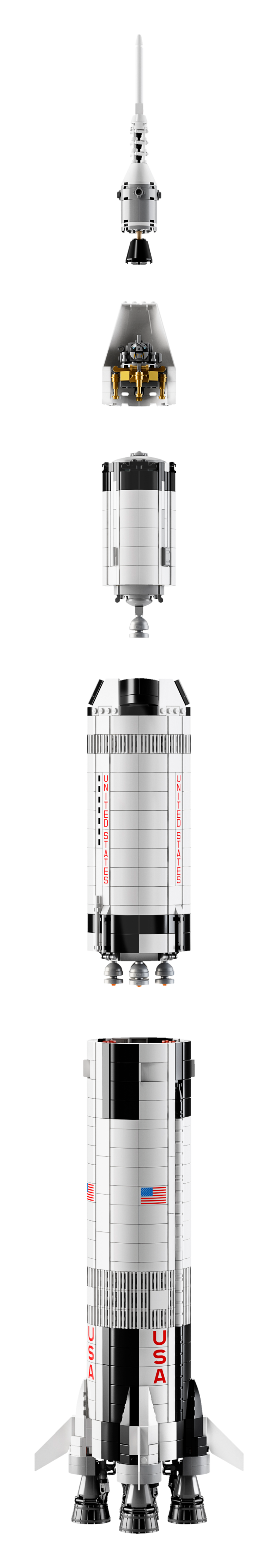 The LEGO has landed: New set allows you to build the Moon rocket - Ars ...