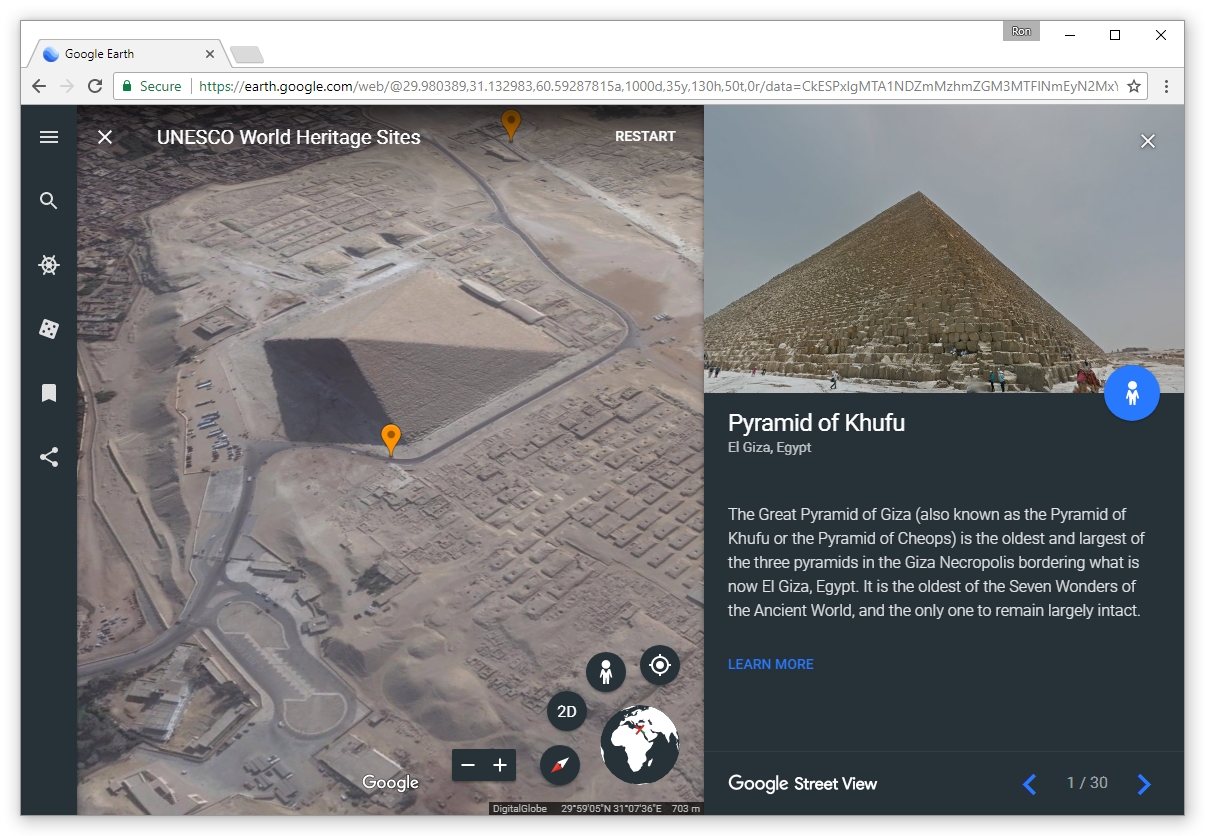 Google Earth gets a new home on the Web, fancy “guided tour” section ...