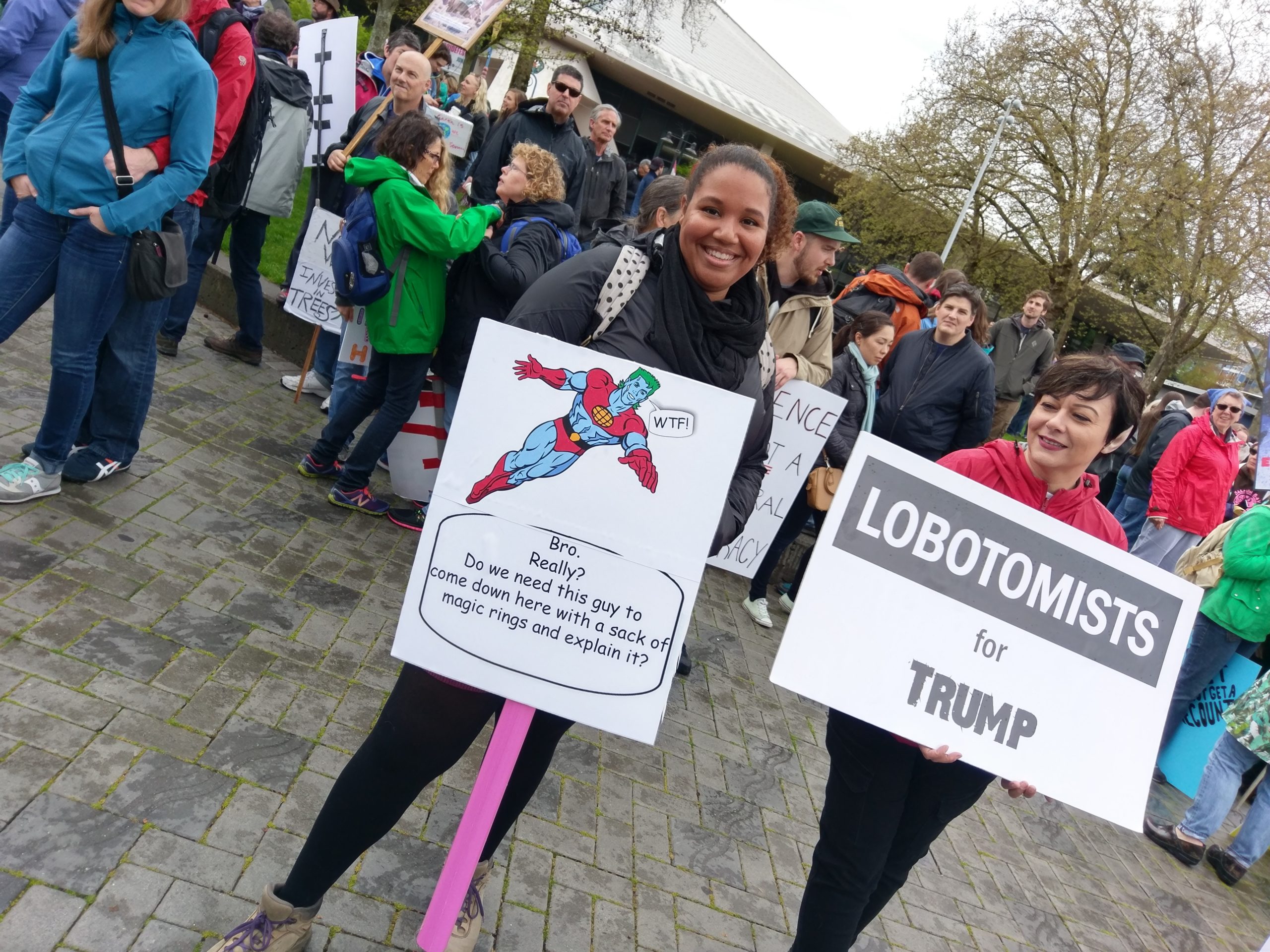 “Science Keeps America Great,” and the March for Science reminded us ...