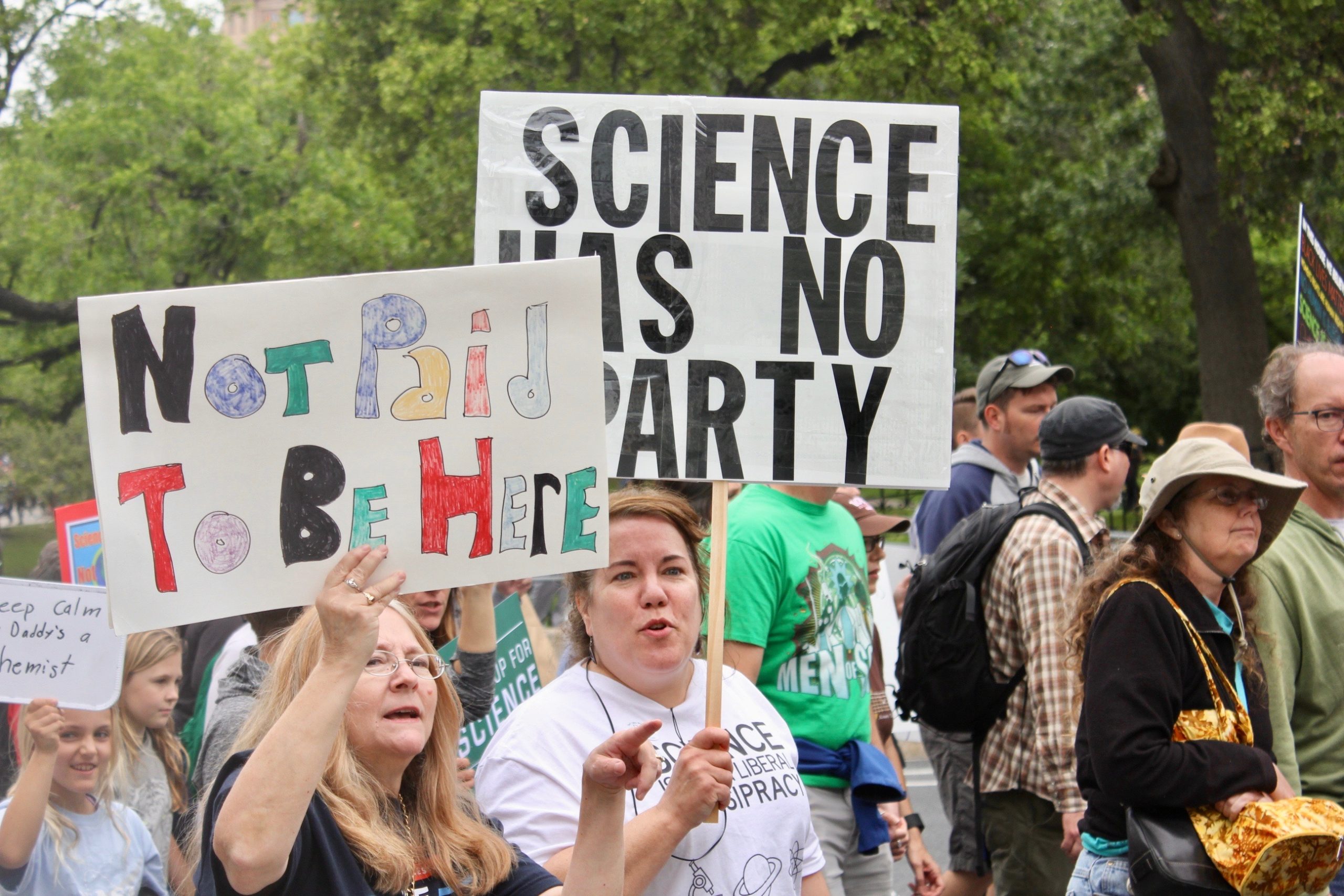 “Science Keeps America Great,” and the March for Science reminded us ...