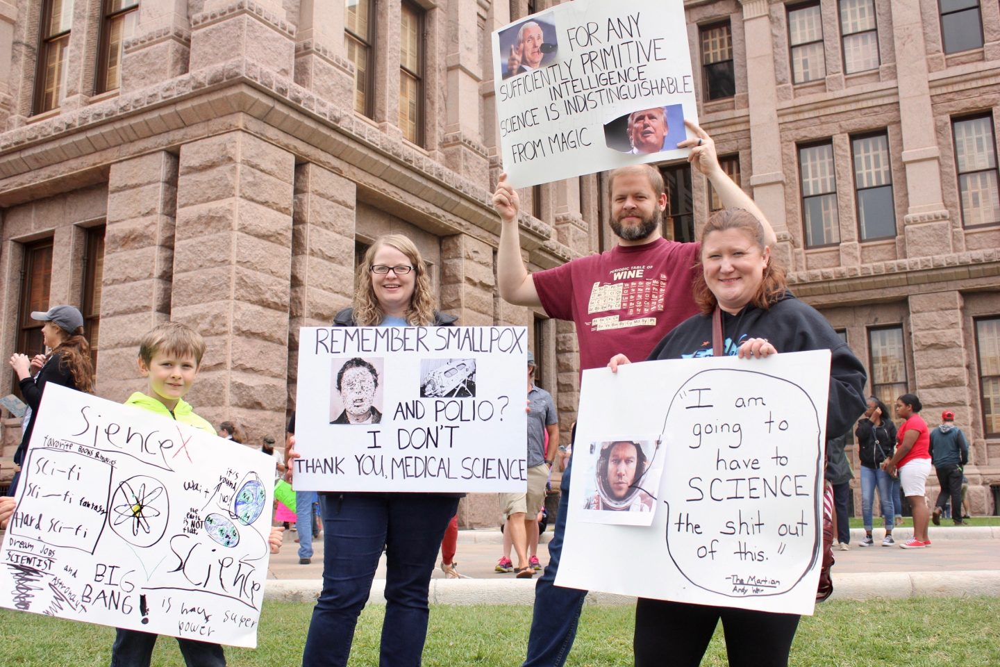 “Science Keeps America Great,” and the March for Science reminded us ...