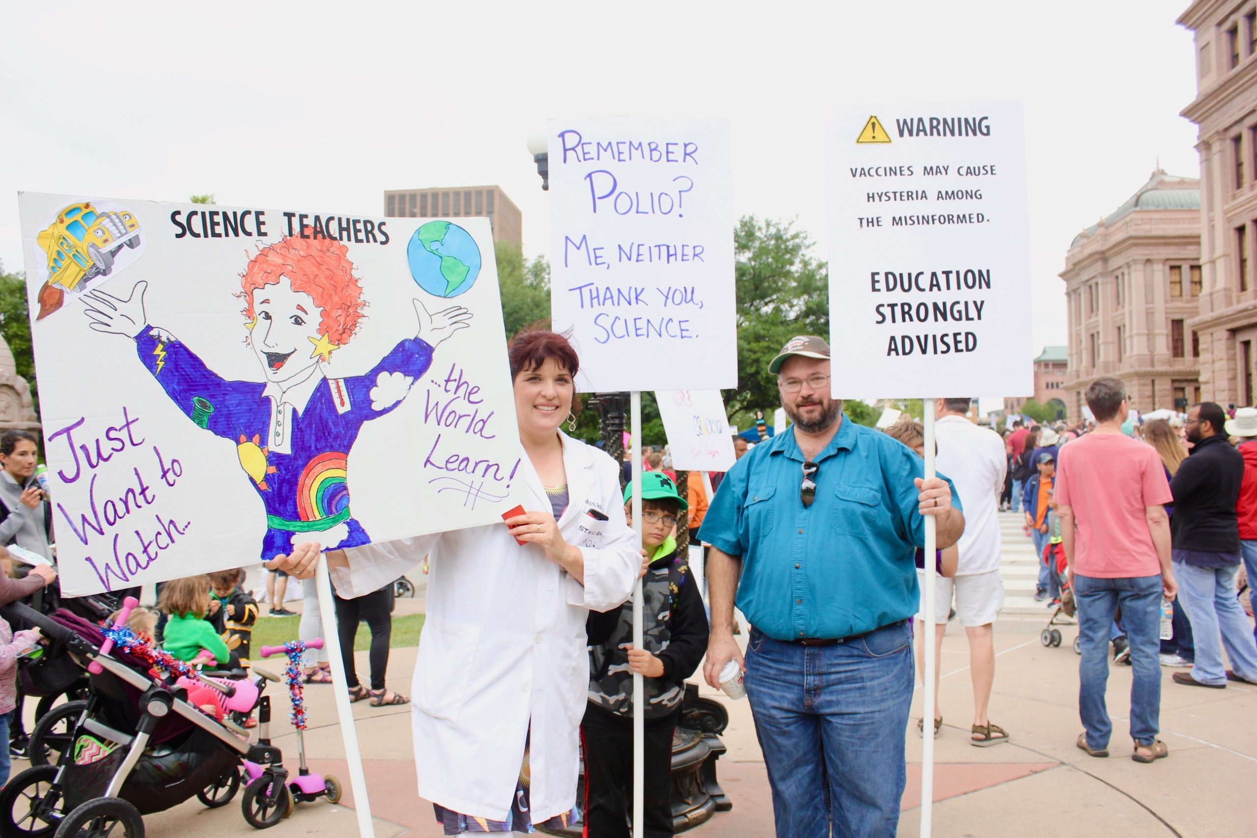 “Science Keeps America Great,” and the March for Science reminded us ...