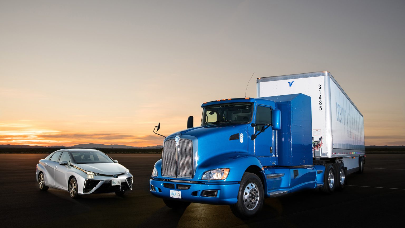 Toyota is testing heavy-duty hydrogen trucks at the Port of Long Beach ...