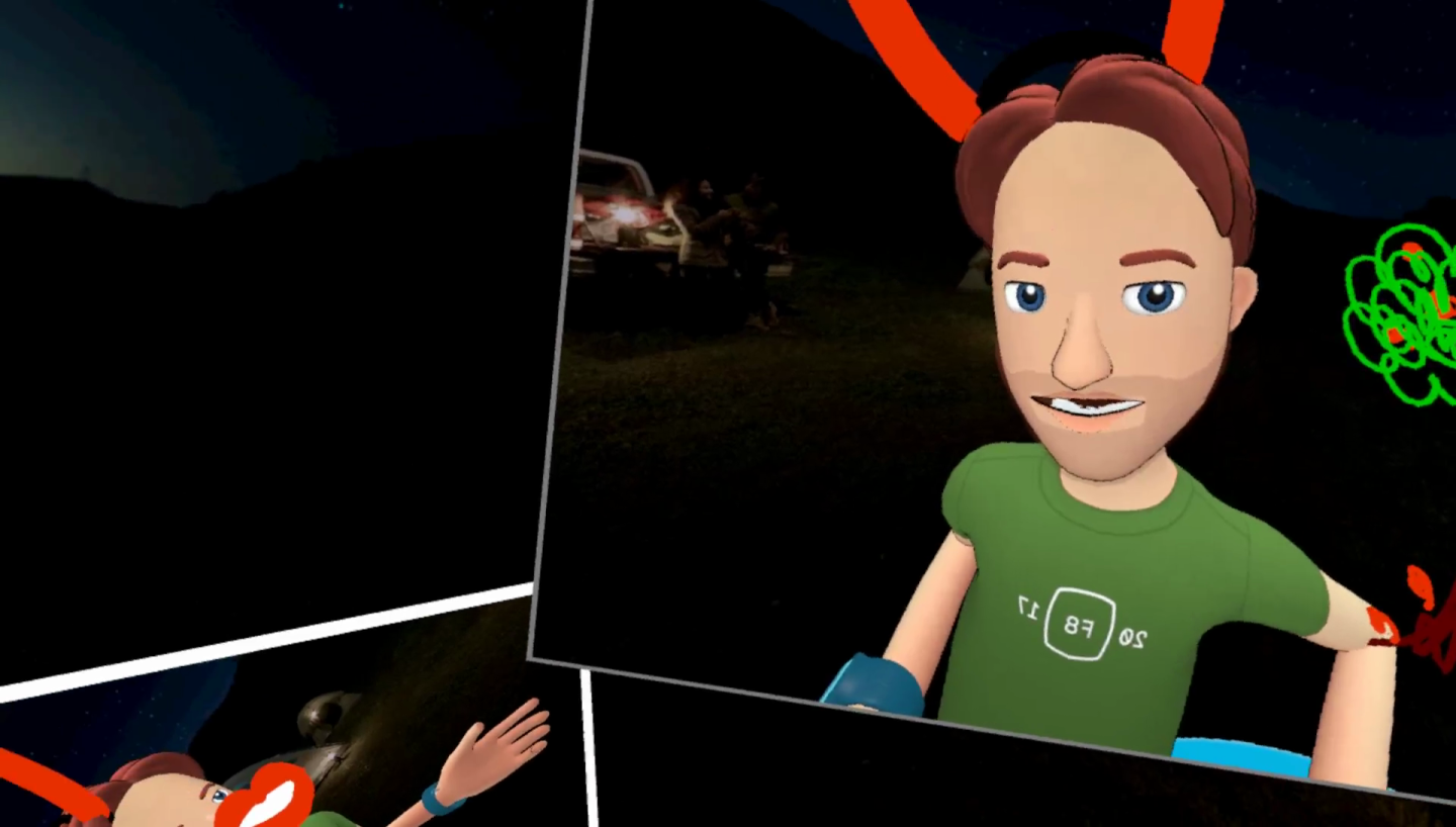 Facebook’s first VR app surprises, lets us collaborate and be juvenile ...
