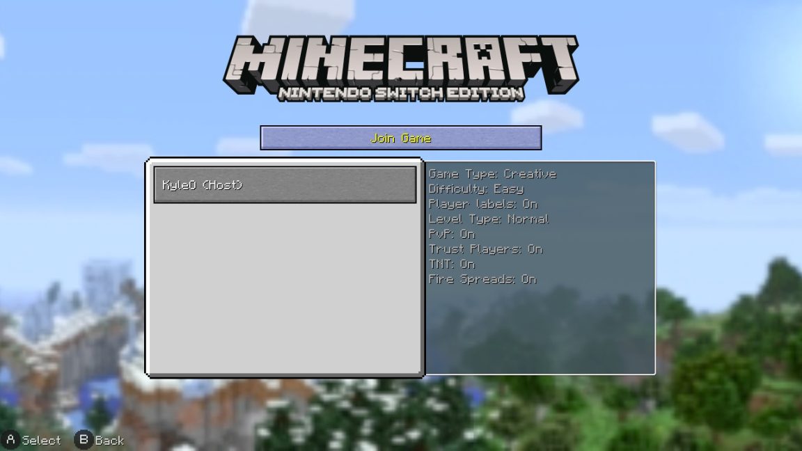 Minecraft on Nintendo Switch does the trick, hides most of its ...