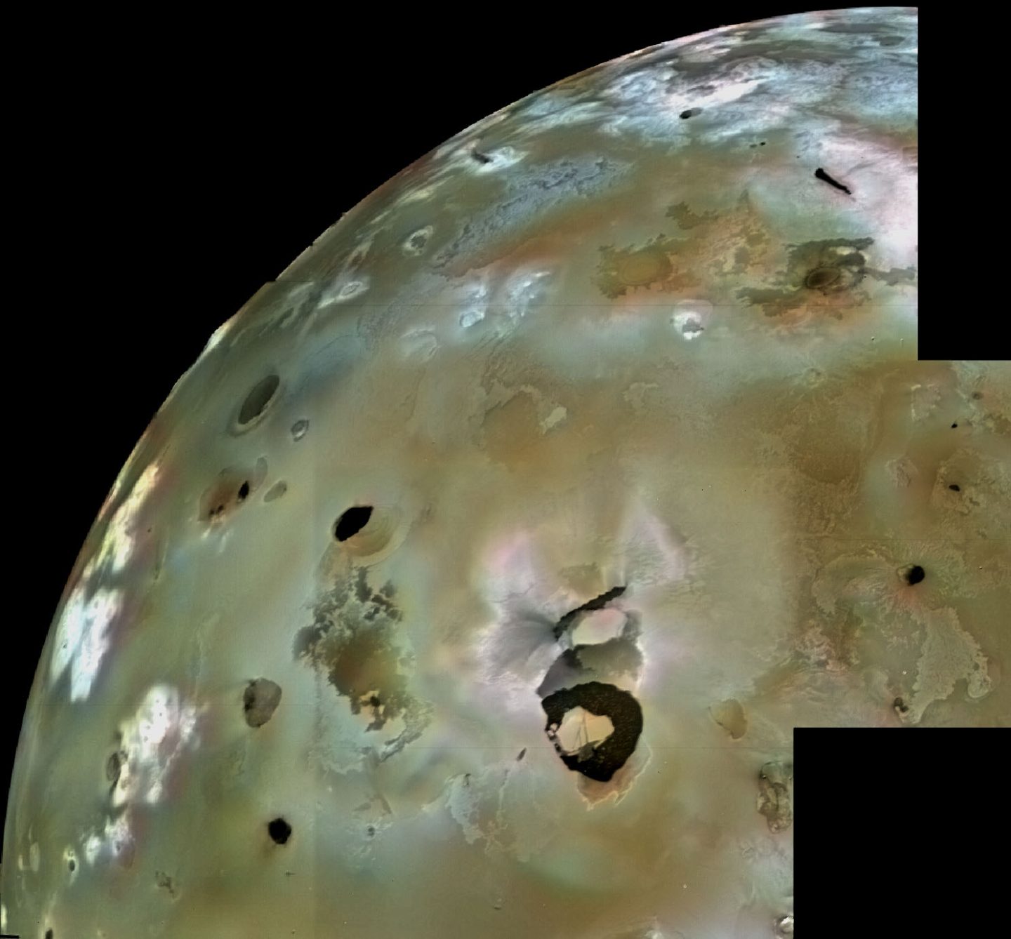 Watching two waves of hot lava in the Solar System’s largest volcano ...