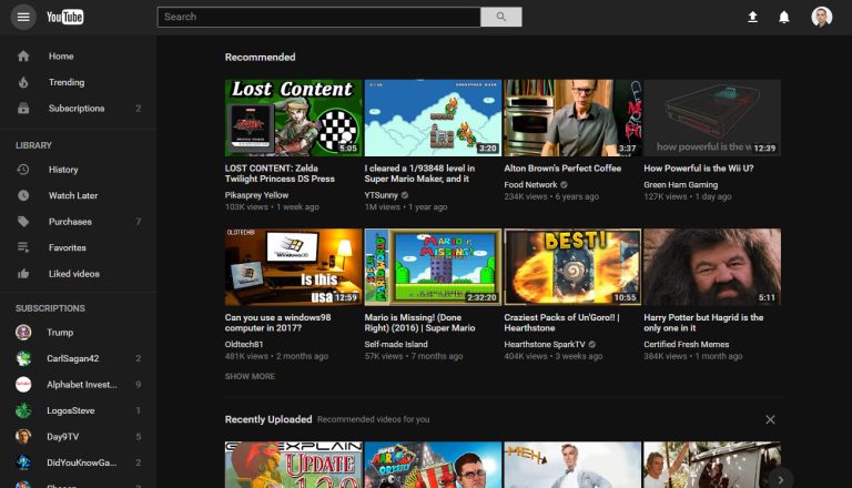 YouTube’s redesign is official, and there’s a dark mode - Ars Technica