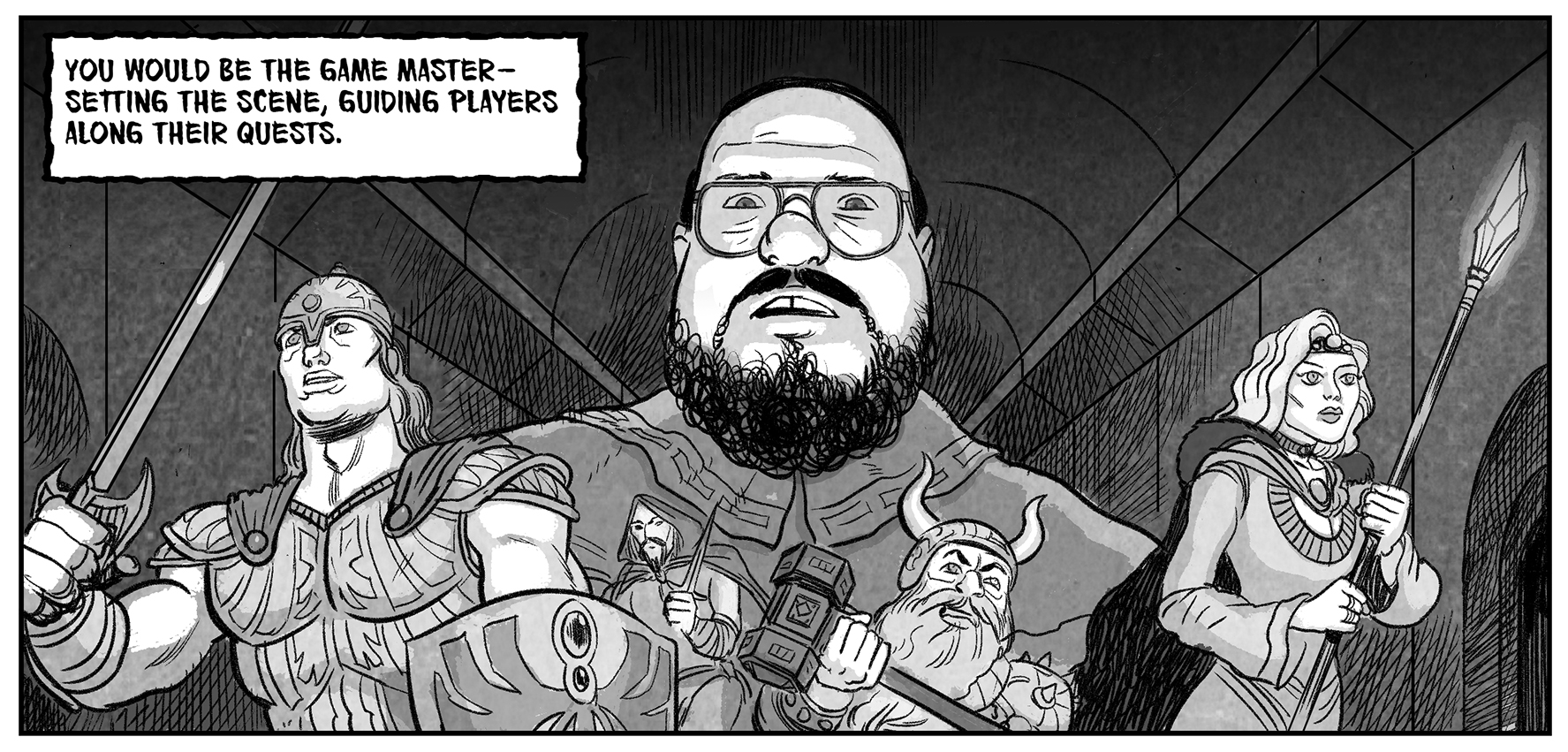 A fascinating graphic novel about the origins of Dungeons & Dragons ...
