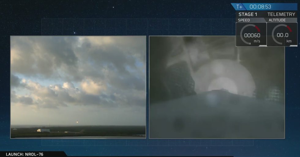 SpaceX just provided views of a rocket landing all the way from 150km ...