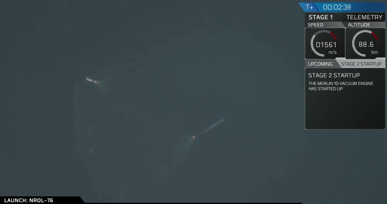 SpaceX just provided views of a rocket landing all the way from 150km ...