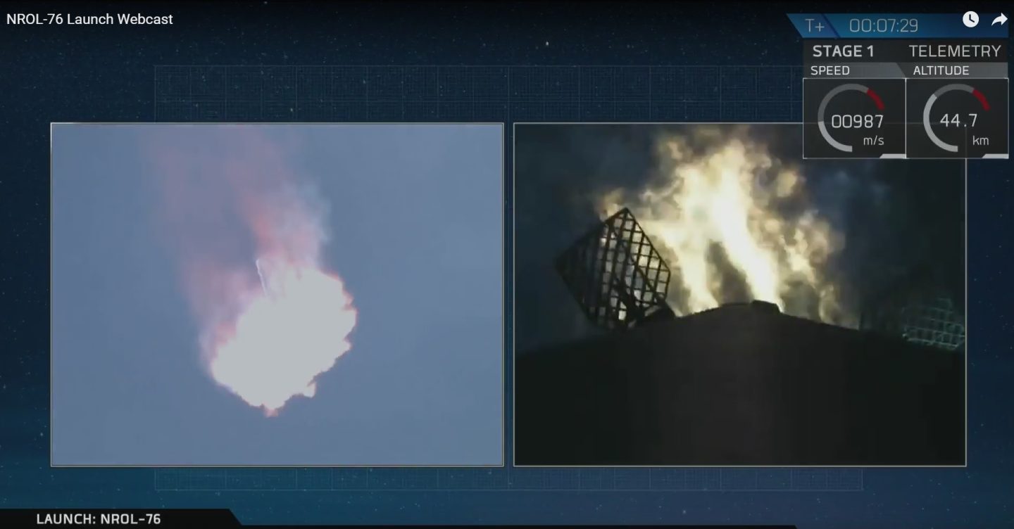 SpaceX just provided views of a rocket landing all the way from 150km ...