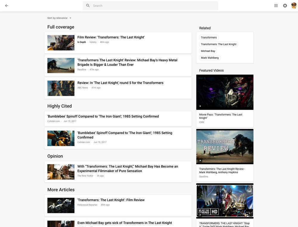 Google News website gets redesigned, now looks like something from this ...