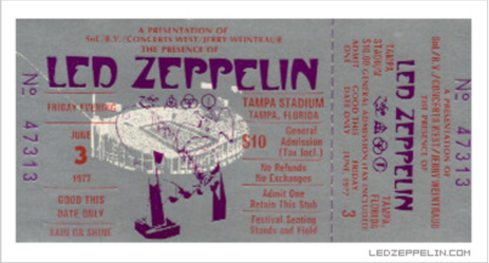 Forty years gone: I was 12 when a Led Zeppelin concert turned into a ...