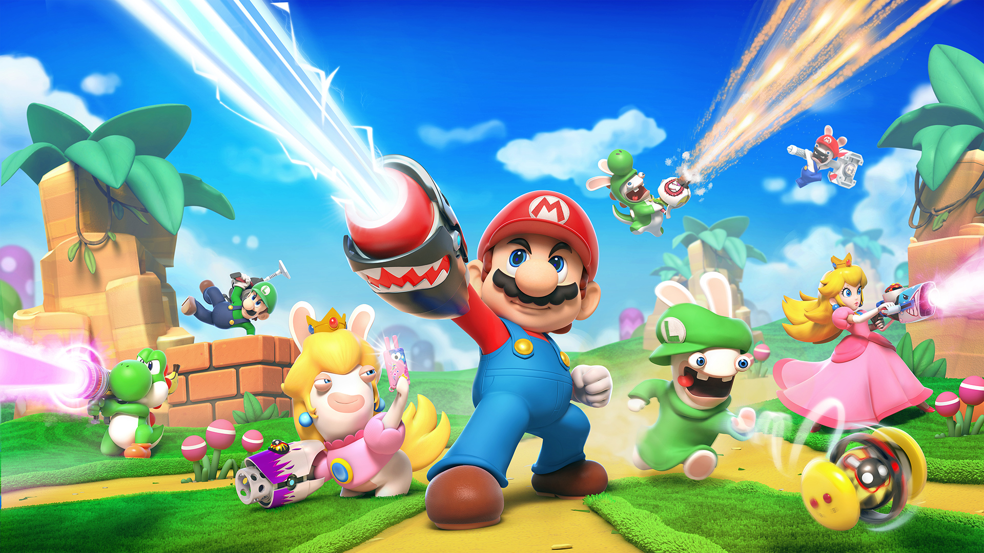 Hands-on with Mario + Rabbids Kingdom Battle: A colorful XCOM-like ...