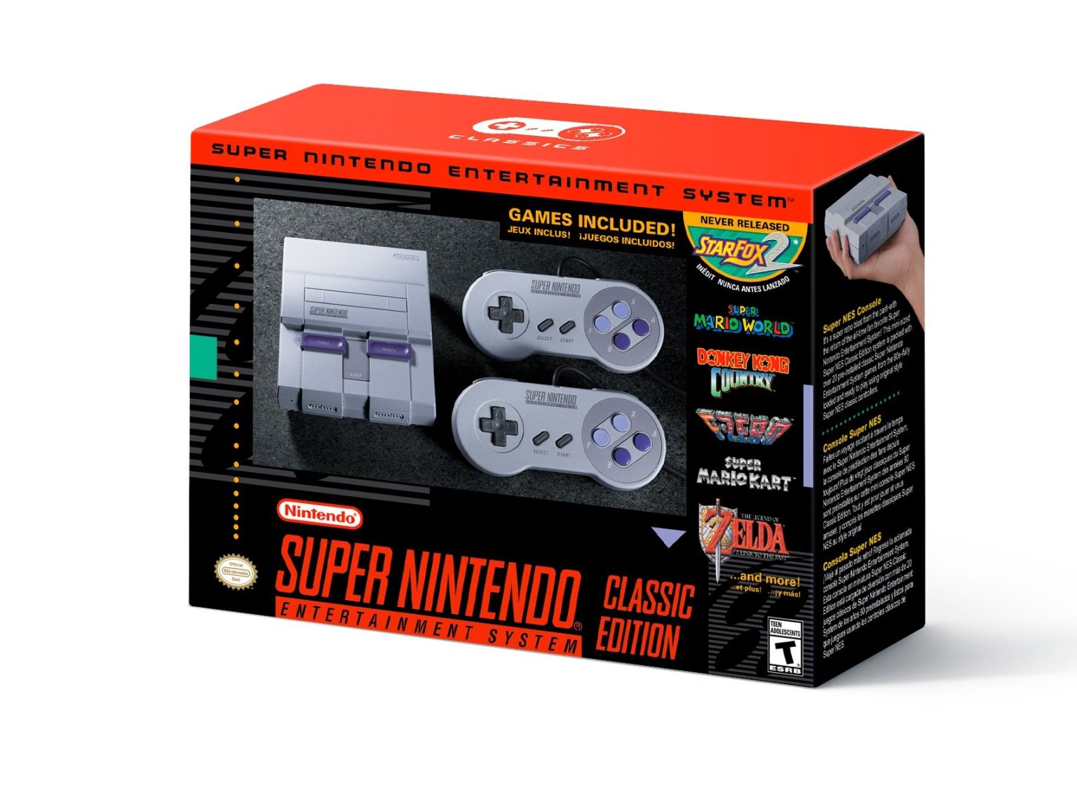 Plug-and-play SNES Classic coming Sept. 29 for $80 with two controllers ...