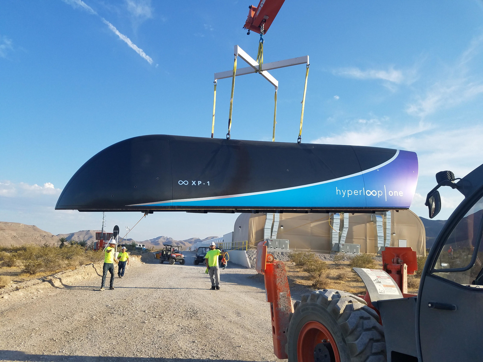 70 mph and 5.3 seconds of magnetic levitation: Hyperloop One hits a ...