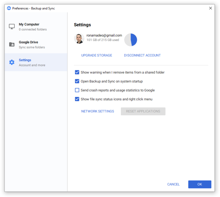 Google’s new “Backup and Sync” app lets you back up your desktop to ...