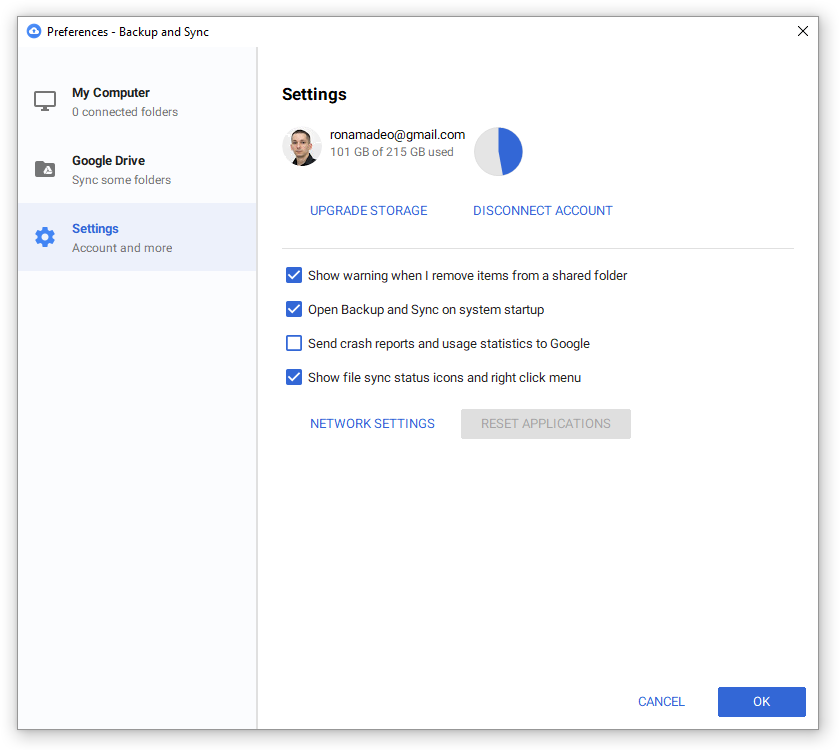 Google’s new “Backup and Sync” app lets you back up your desktop to ...