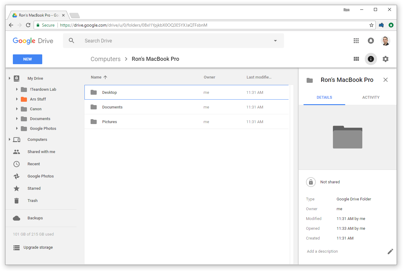 Google’s new “Backup and Sync” app lets you back up your desktop to ...