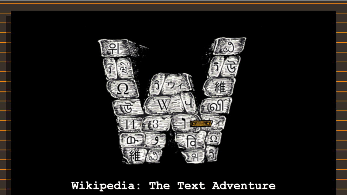 A programmer turned Wikipedia into a classic text adventure - Ars Technica