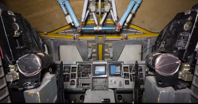 Russian Space Shuttle Cockpit