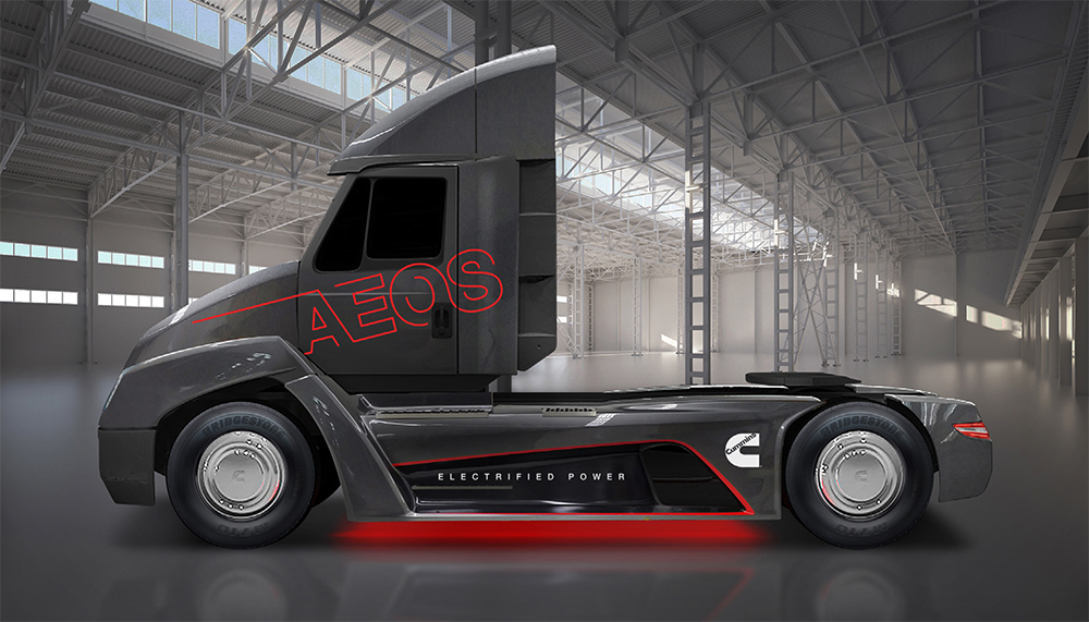 Engine maker Cummins shows off all-electric truck, high-efficiency ...