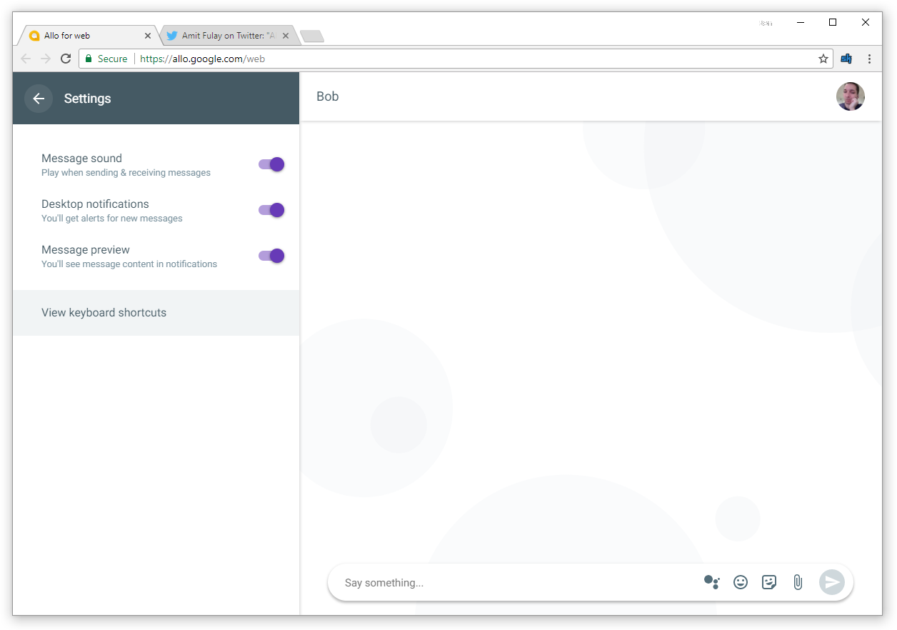 It took a year, but Google Allo finally works on a desktop - Ars Technica