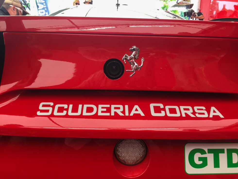 Up close and personal with Scuderia Corsa’s Ferrari 488 GT3 race car ...