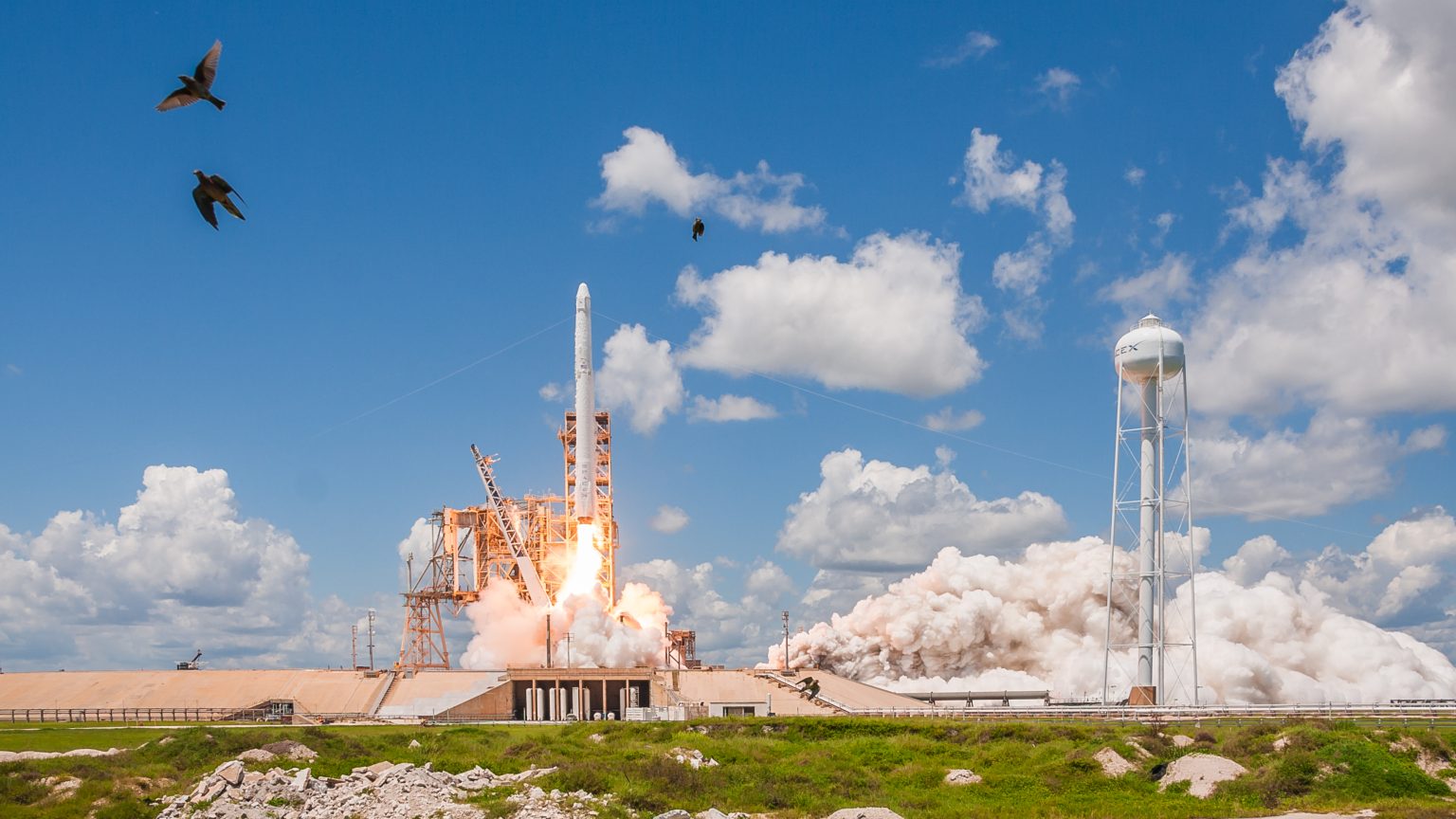 These launch photos of Monday’s SpaceX flight are pretty amazing - Ars ...