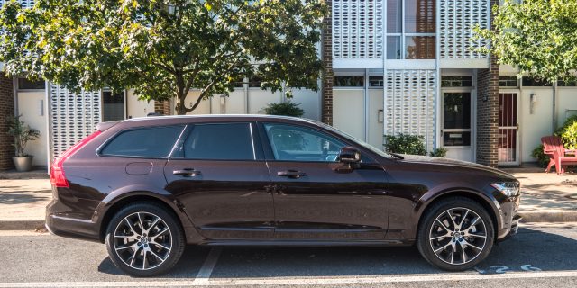The 2017 Volvo V90 Cross Country, a brown station wagon for the 21st ...