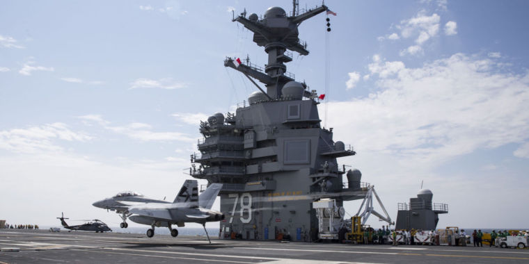 Video: USS Ford’s “digital” catapult, (not quite) ready for duty | Ars ...