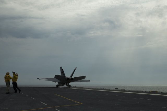 America’s newest aircraft carrier uses “digital” catapult on fighter ...