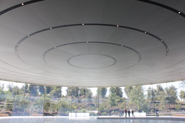 A look inside the new Steve Jobs Theater at Apple’s spaceship campus ...