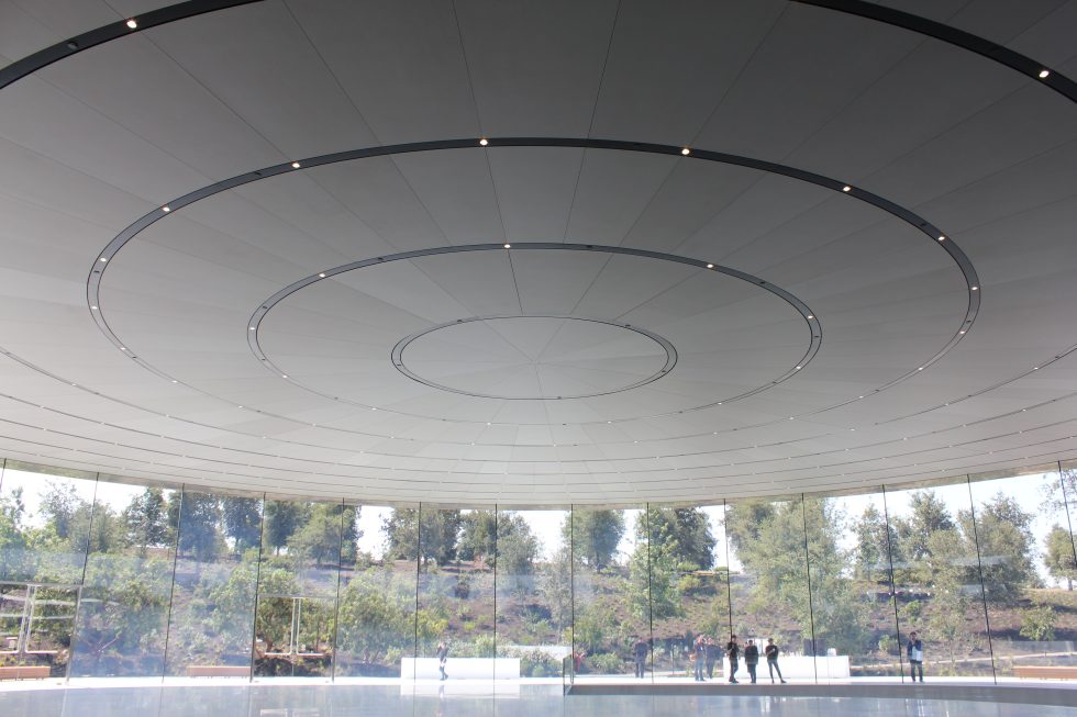 A look inside the new Steve Jobs Theater at Apple’s spaceship campus ...