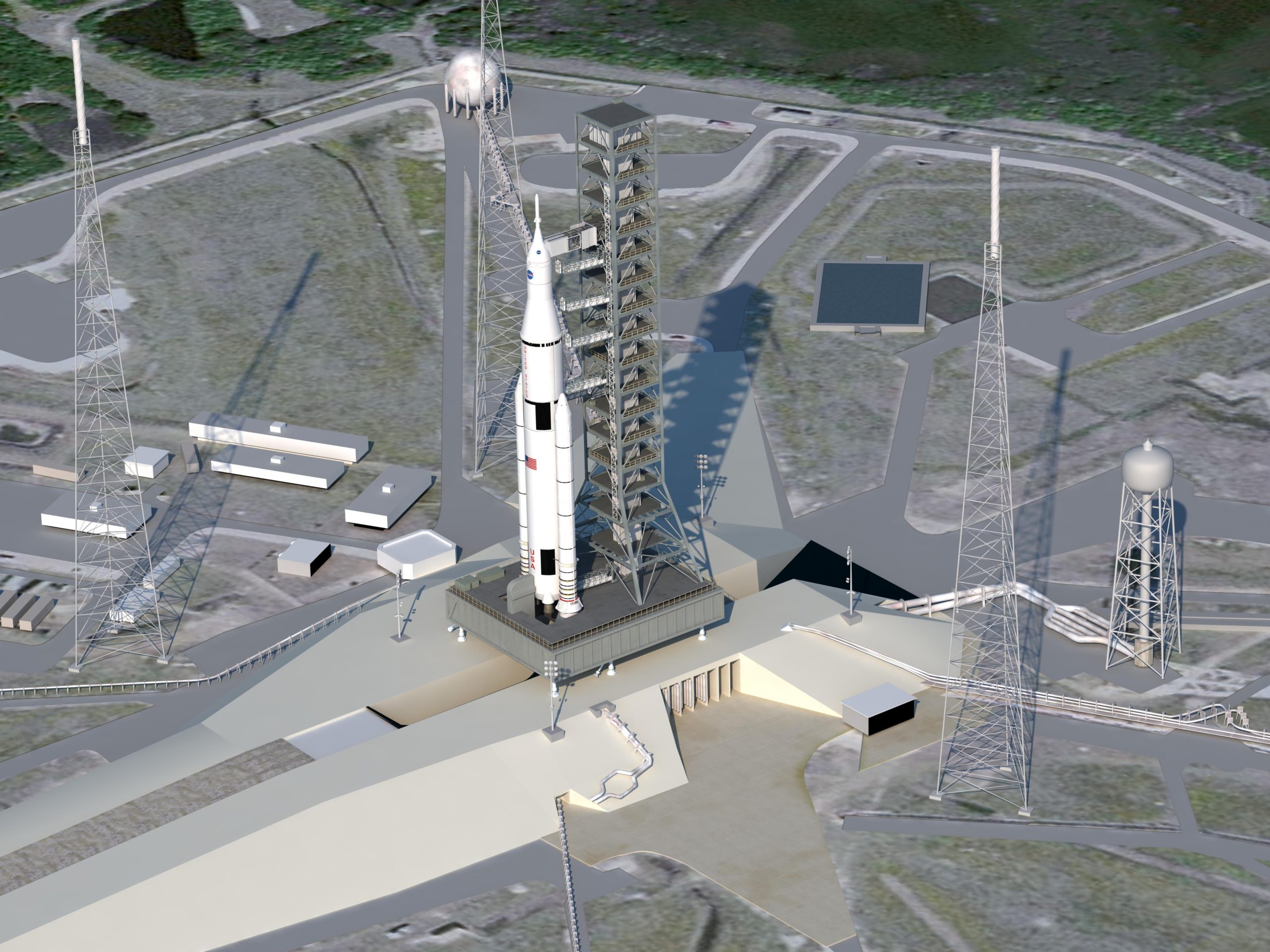 NASA spends $1 billion for a launch tower that leans, may only be used ...