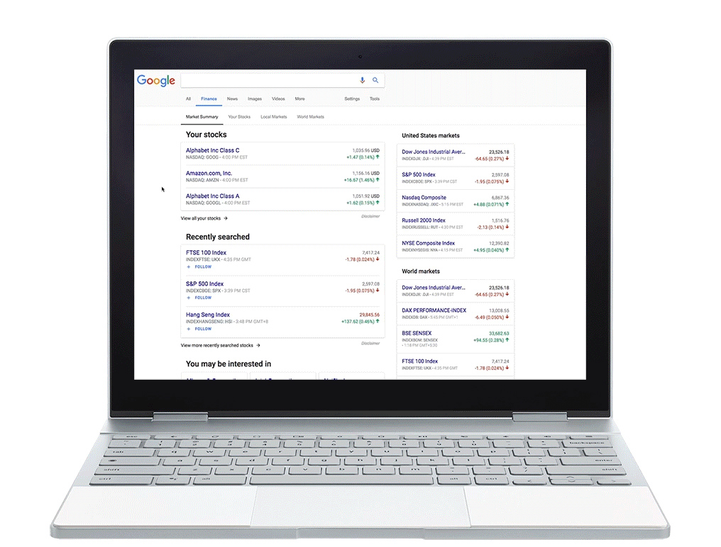 Google Finance gets redesigned, finally dumps Adobe Flash - Ars Technica