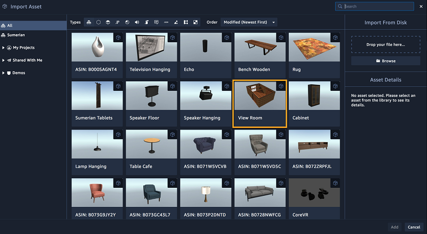 Amazon Sumerian lets you build VR/AR spaces in a browser—with an AI ...