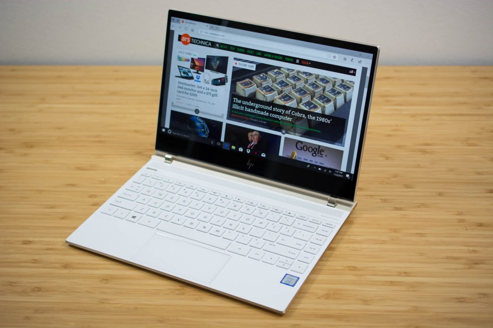 HP Spectre 13 2017 review: A killer laptop, now touch-friendly - Ars ...