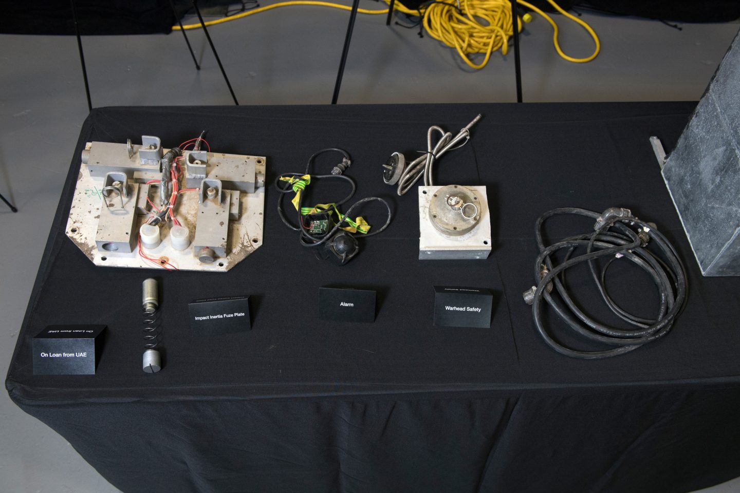 DOD shows components proving Iran provided missiles fired at Saudi ...