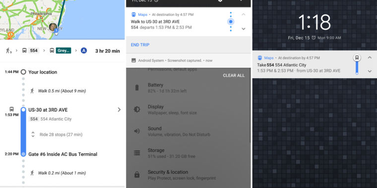 Google Maps finally gets step-by-step transit navigation | Ars Technica