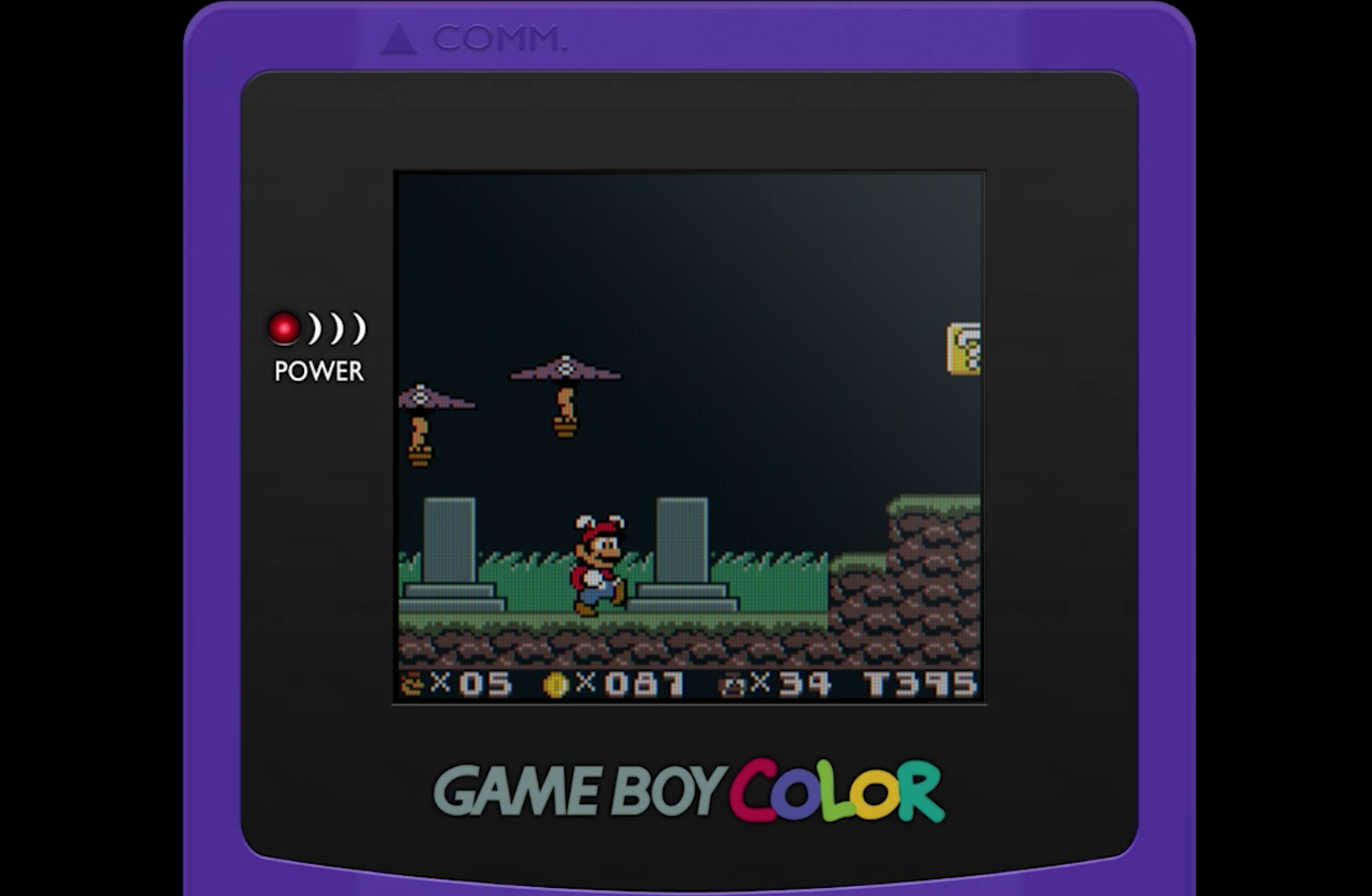 A Christmas gift from Game Boy ROM hackers: Super Mario Land 2 in color ...