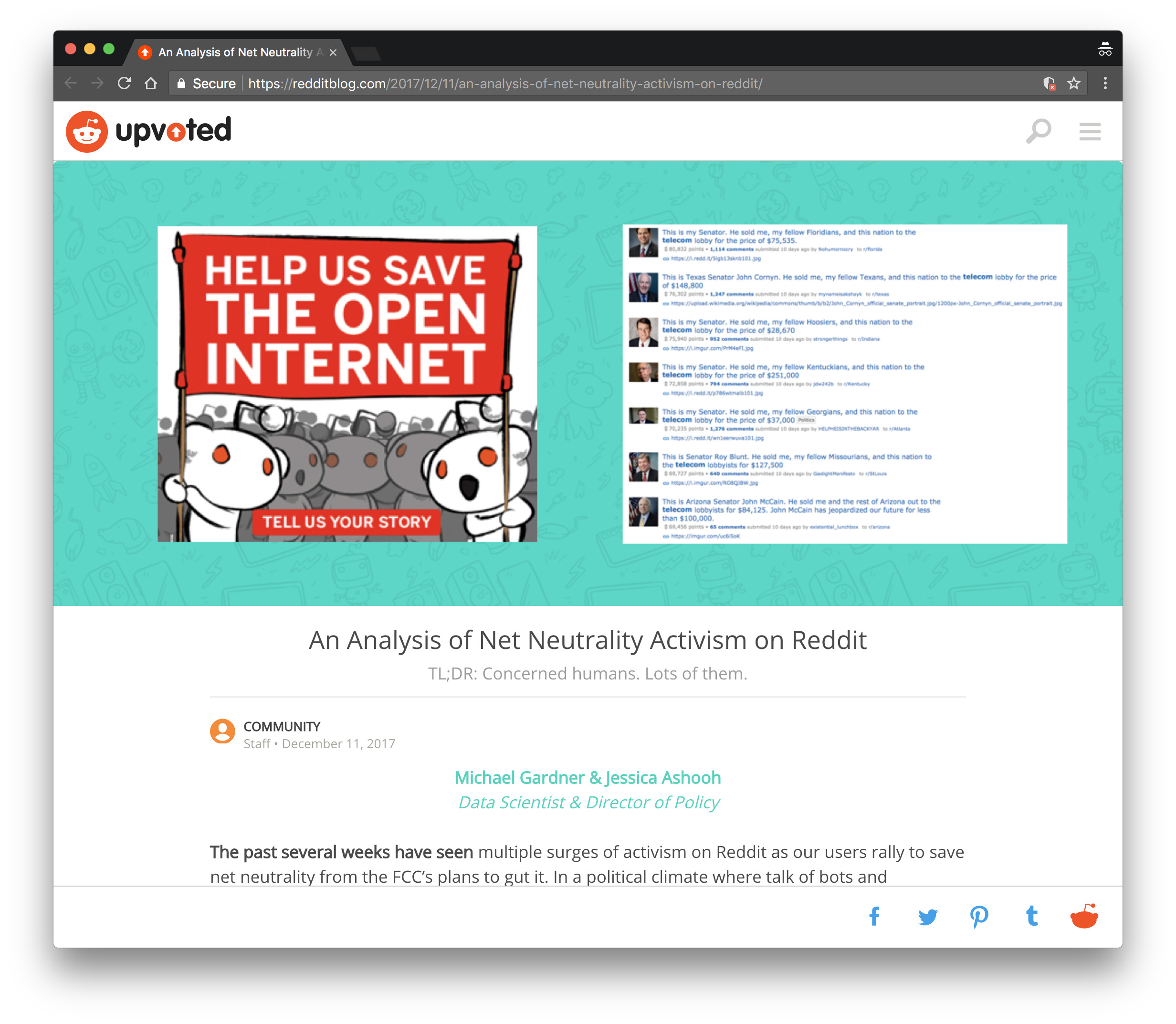 How Reddit and others “broke the Internet” to support net neutrality ...