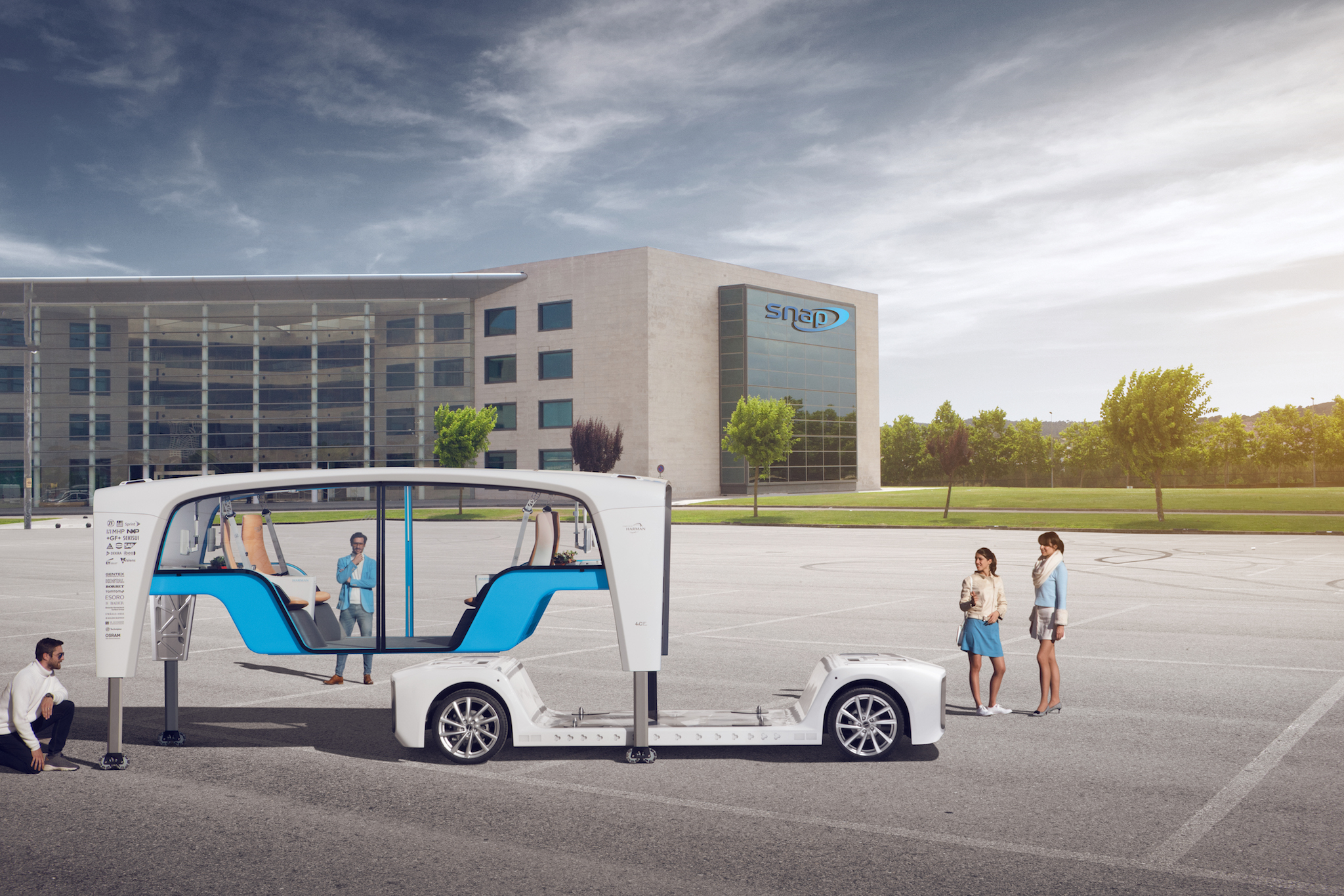 The Rinspeed Snap explores future-proofing with a modular electric ...