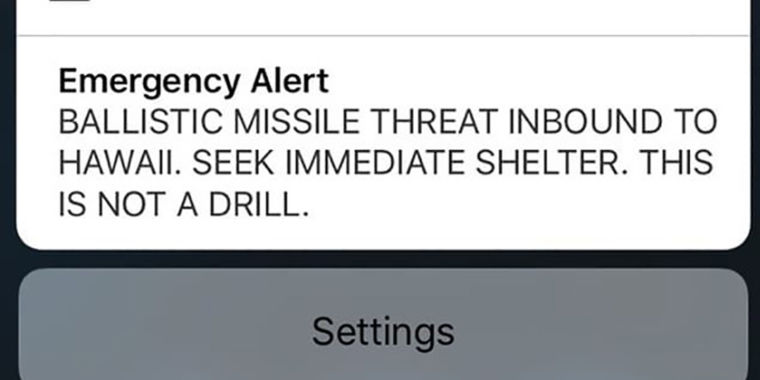 Hawaii officer who sent false missile alert believed attack imminent ...