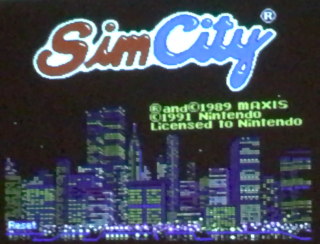 See the long-lost NES prototype of SimCity - Ars Technica