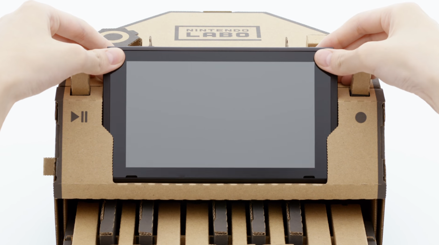 Crazy kaiju-robot antics only hint at Nintendo Labo’s true potential ...