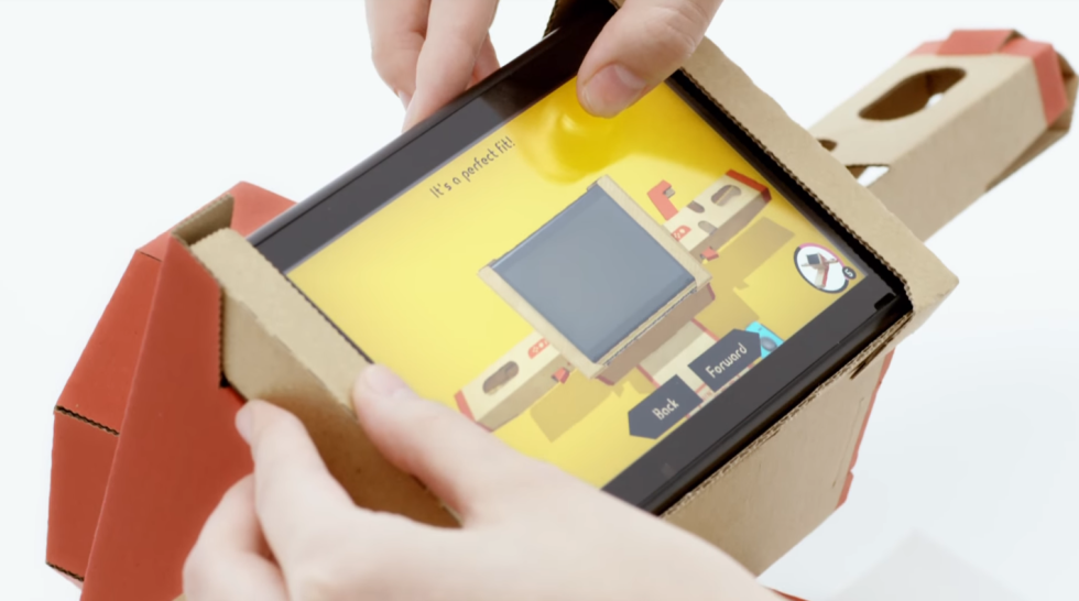 Nintendo’s Labo playset slaps the Switch into build-your-own cardboard ...